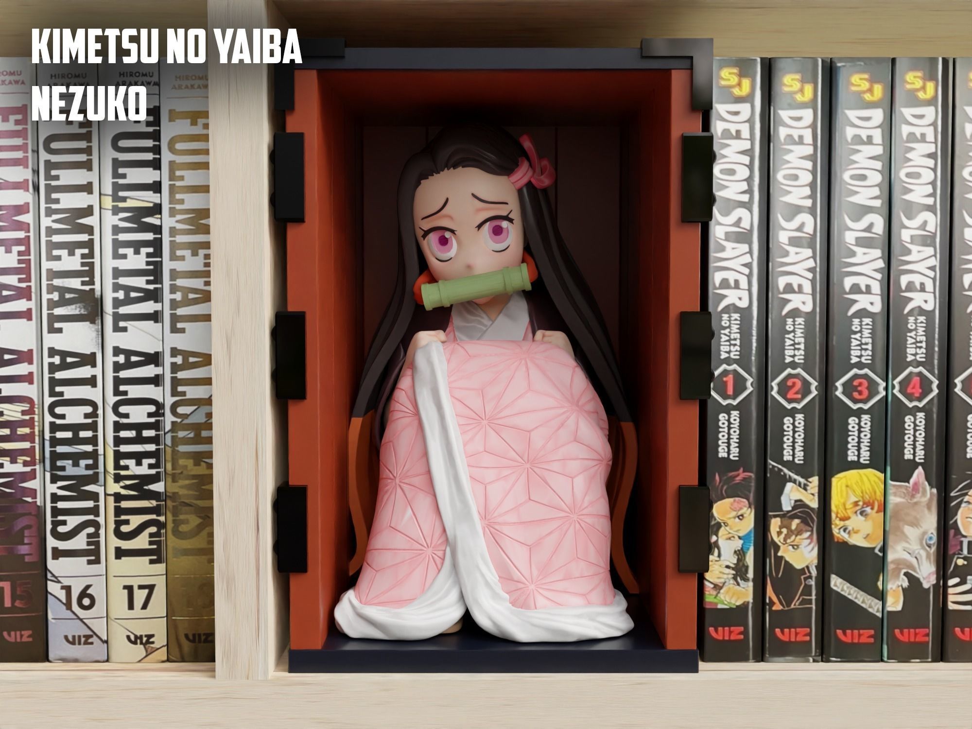 Nezuko - Kimetsu no Yaiba 3D model 3D printable | CGTrader