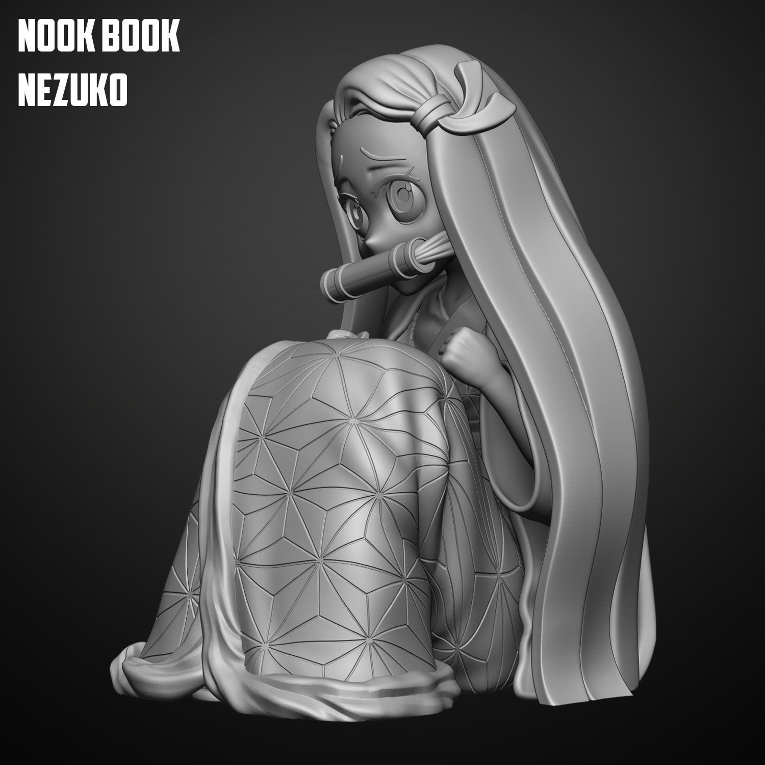 Nezuko - Kimetsu no Yaiba 3D model 3D printable | CGTrader