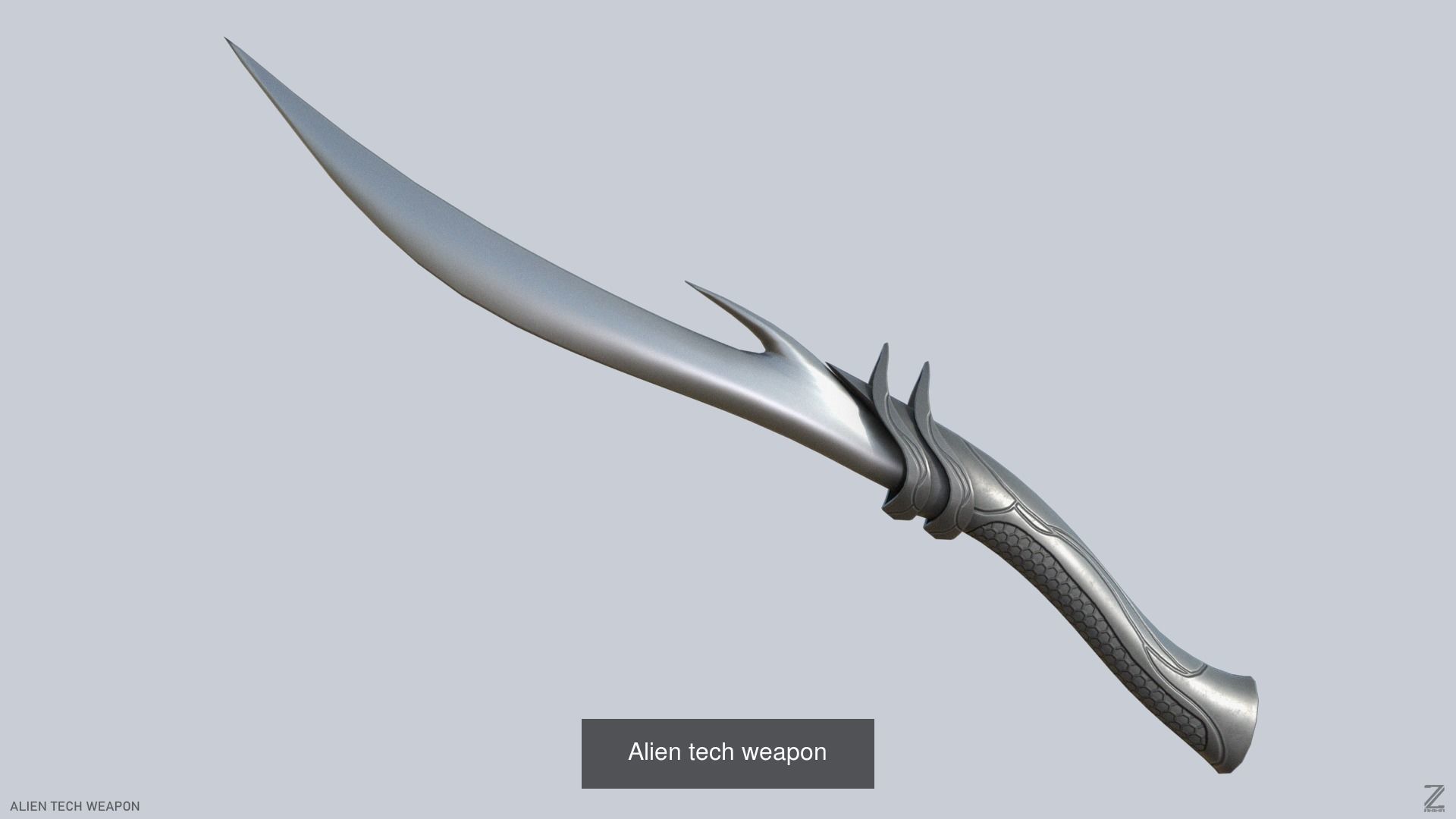 Alien tech weapon collection VR / AR / low-poly | CGTrader