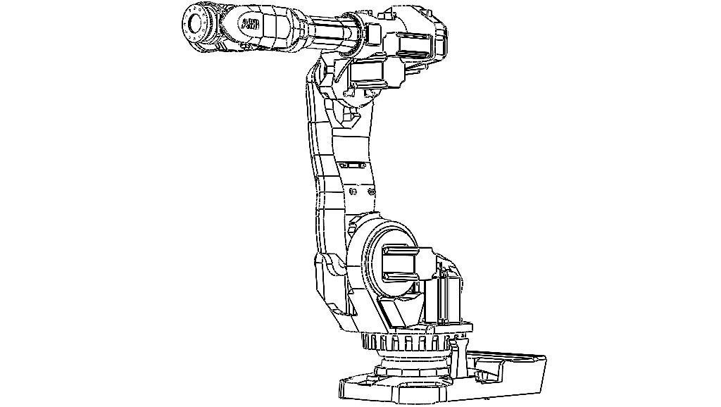 ABB IRB 6600 225 Robot free 3D model rigged | CGTrader