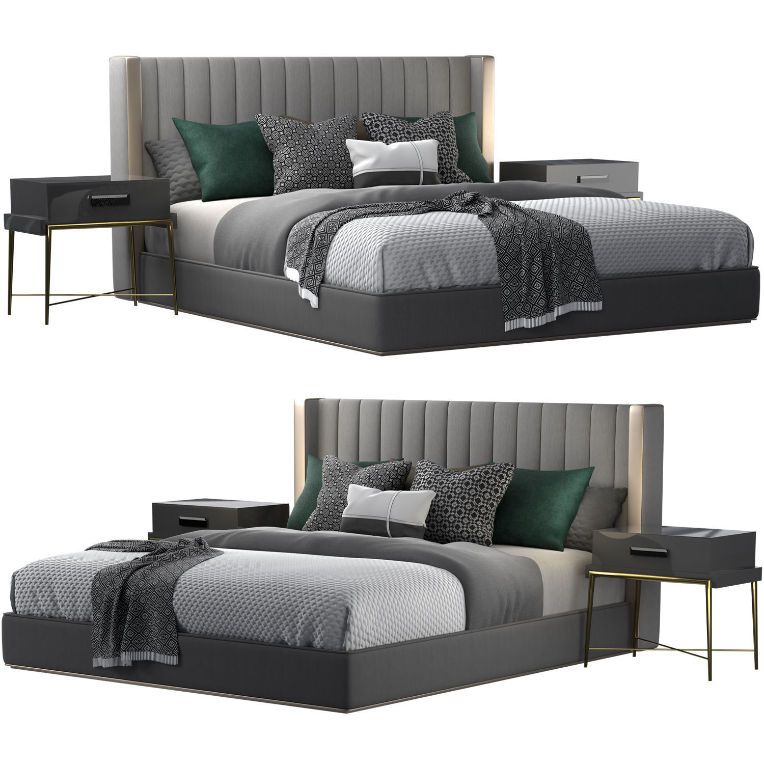 Duke-Bed 3D model | CGTrader