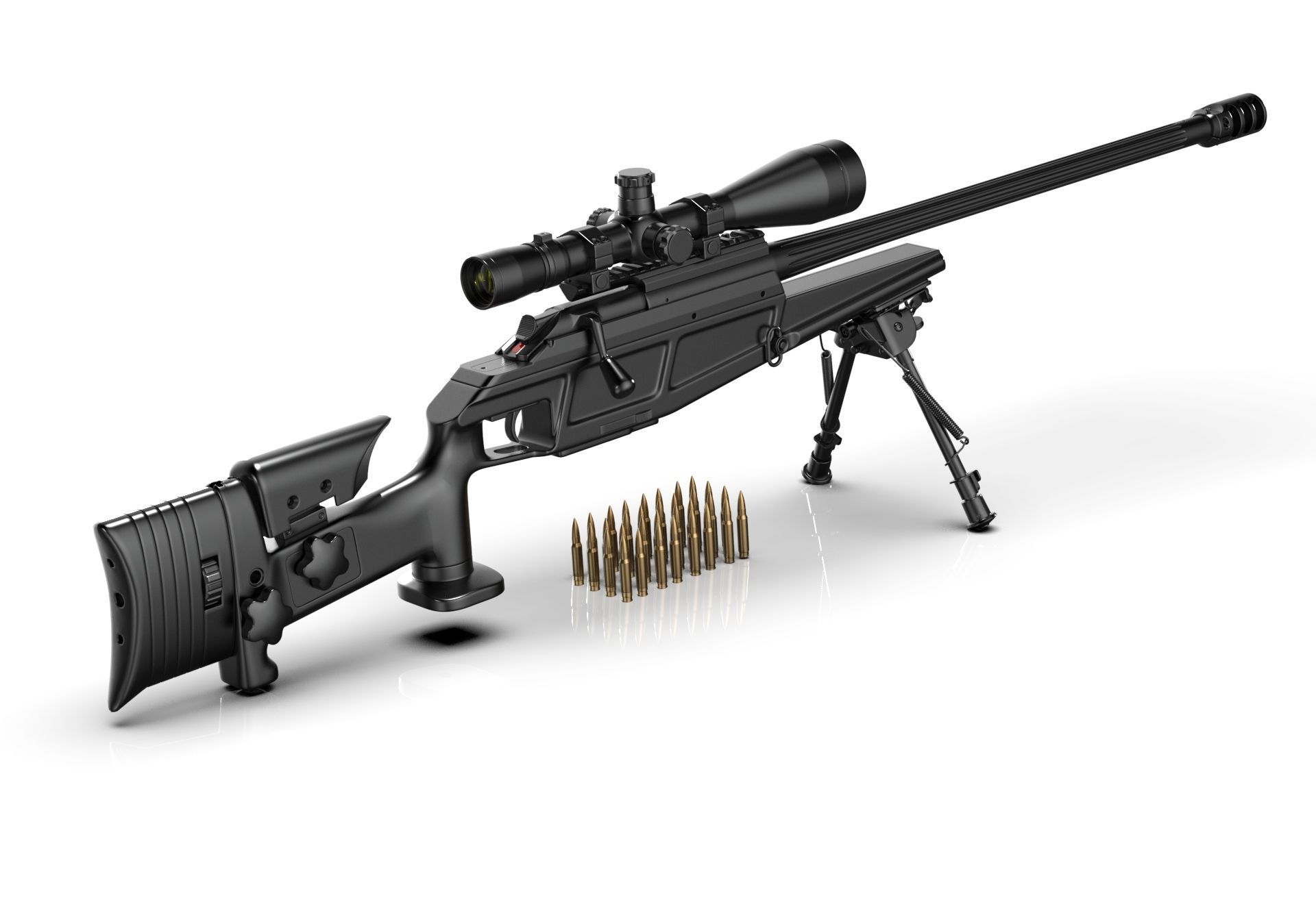 3D model Blaser R93 LRS2 VR / AR / low-poly | CGTrader