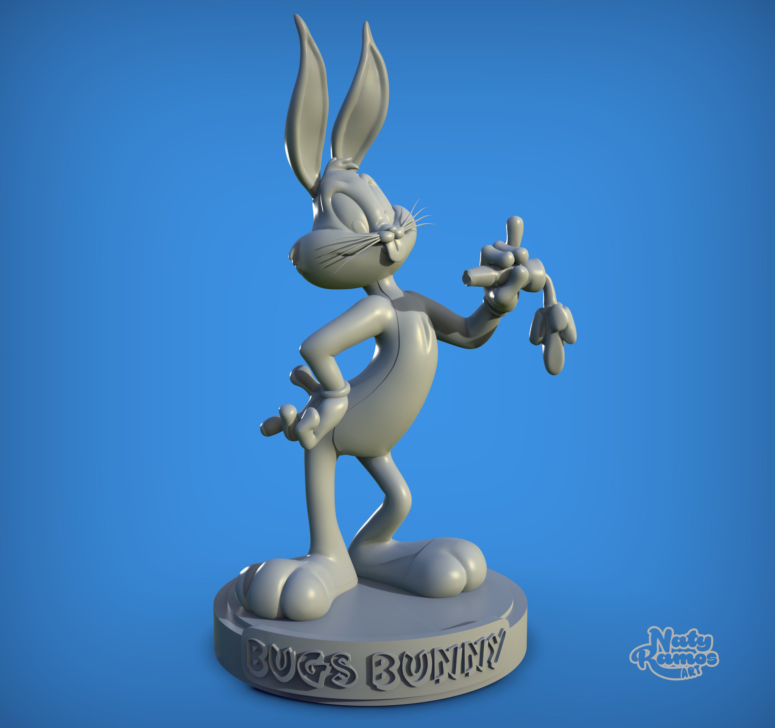 BUGS BUNNY 3D model 3D printable | CGTrader