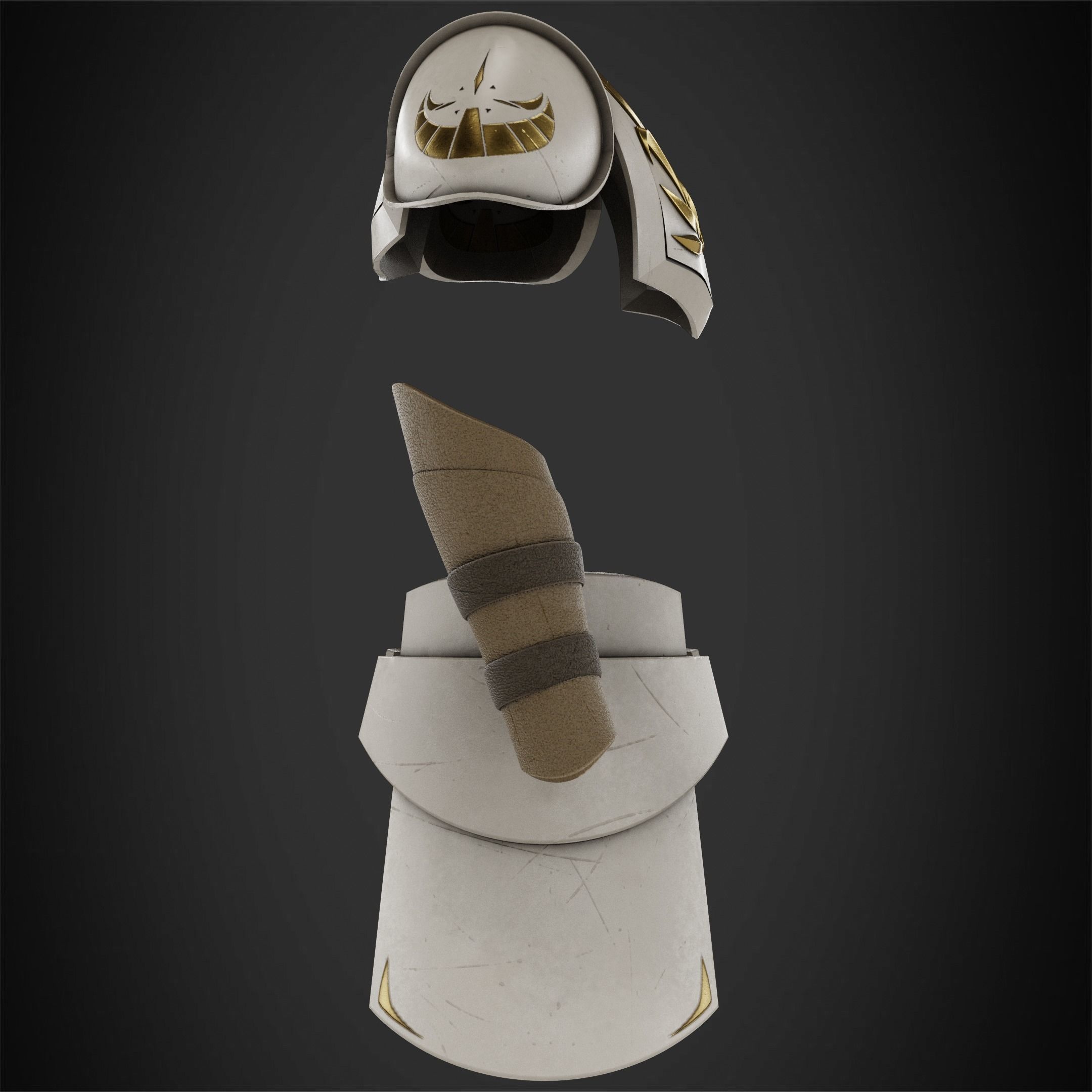 Star Wars Jedi Temple Guard Armor for Cosplay 3D model 3D printable ...