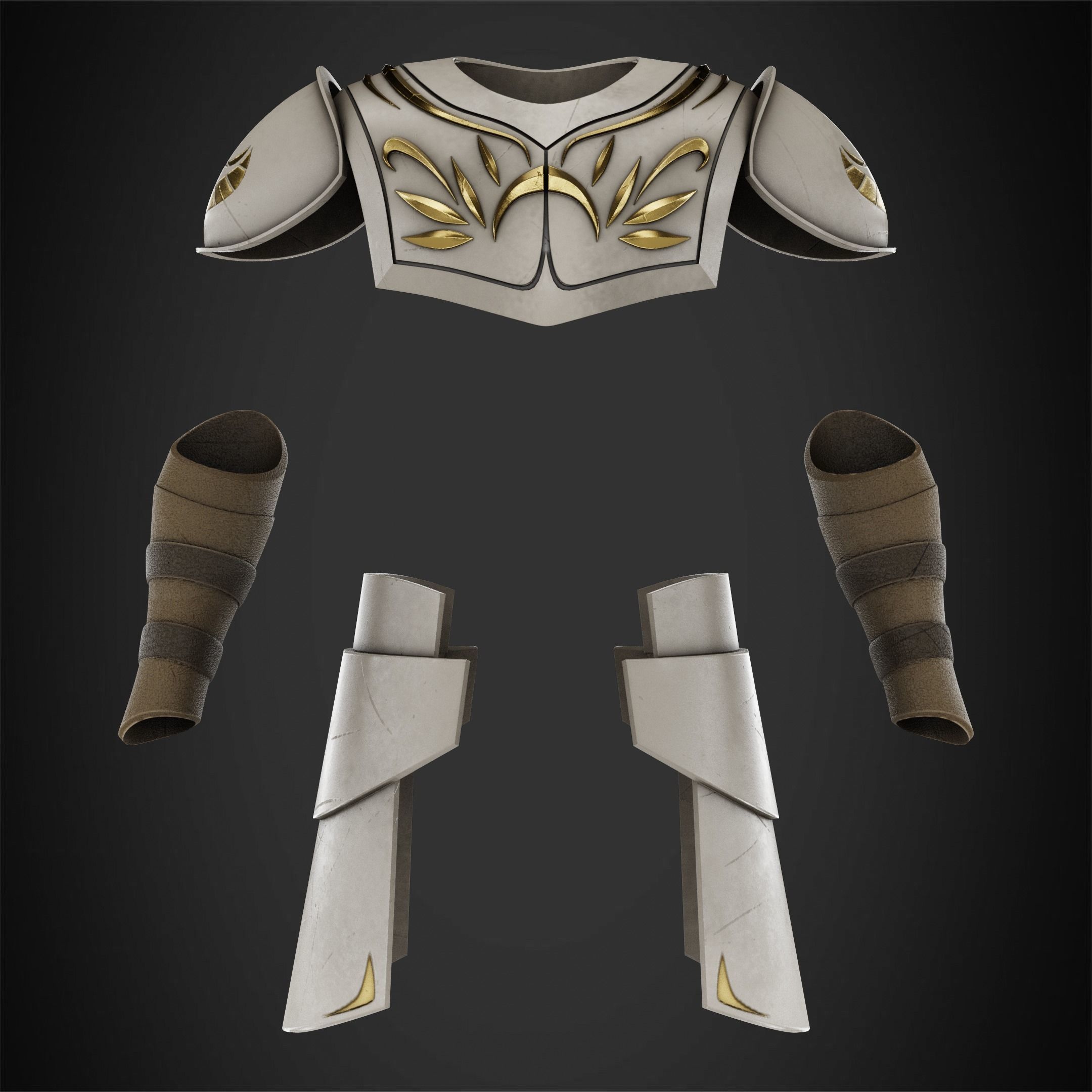 Star Wars Jedi Temple Guard Armor for Cosplay 3D model 3D printable ...