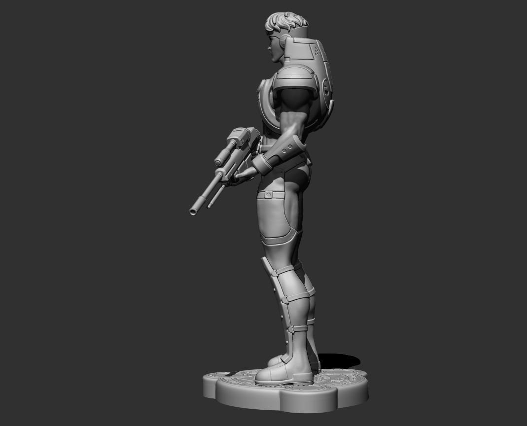 PSO RAmar character model 3D model 3D printable | CGTrader