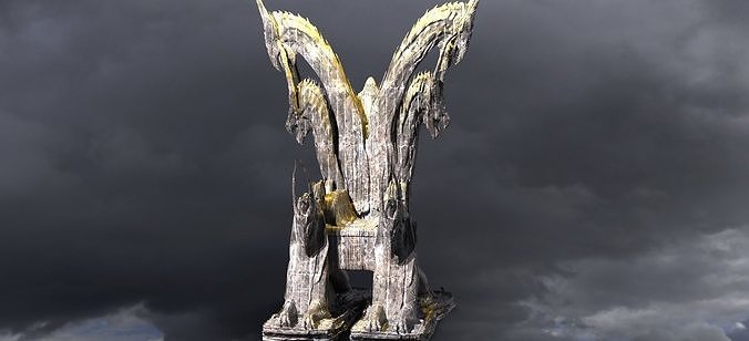 Black Adam Throne 4 3D model | CGTrader
