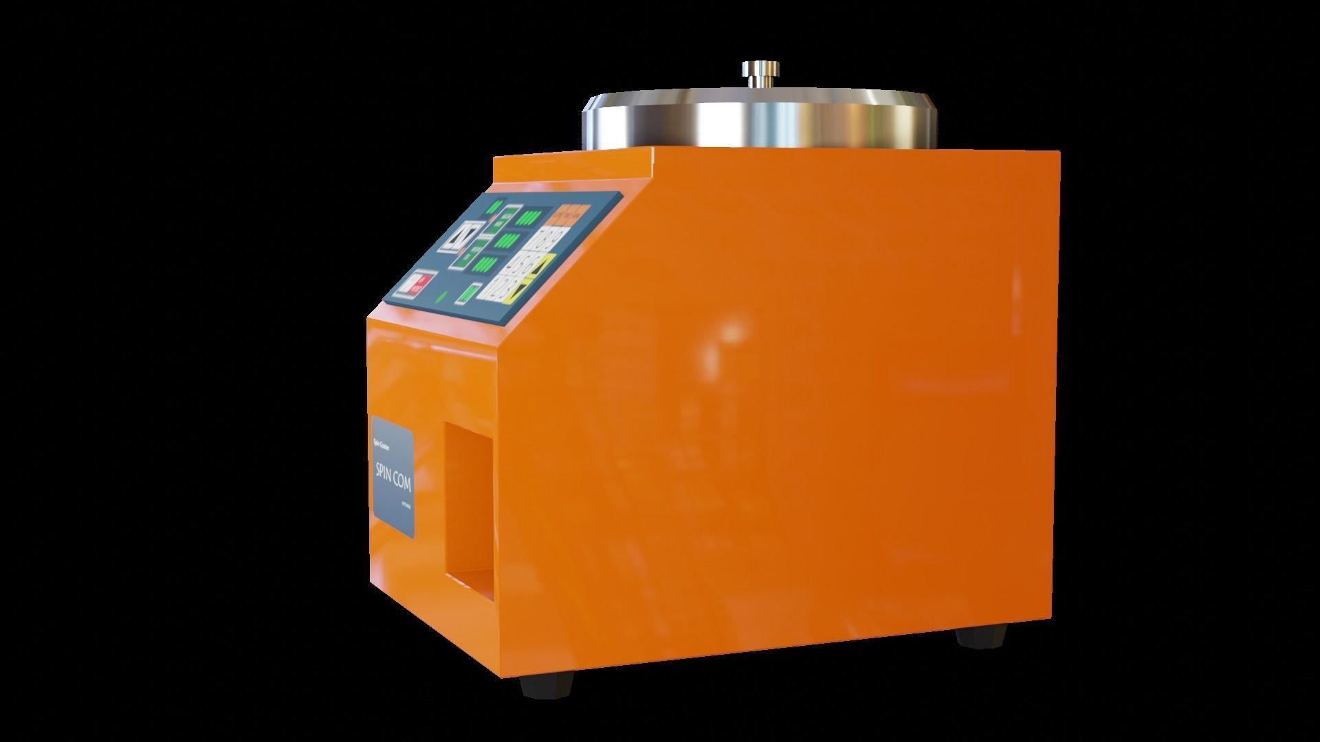 very simple spin coater 3D model | CGTrader