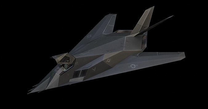 3D model Lockheed F-117 Nighthawk VR / AR / low-poly | CGTrader