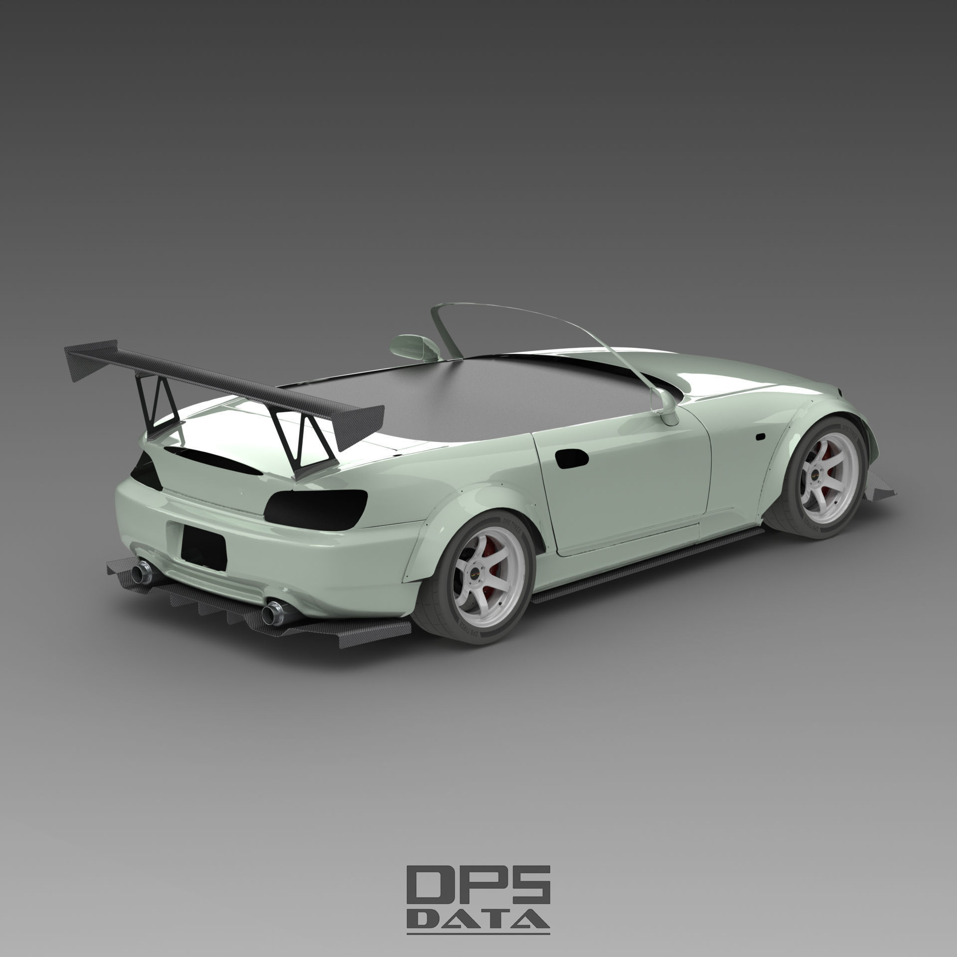 S2000 AP2 Full Exterior Surface Model - 3D Laser-Scanned 3D model ...