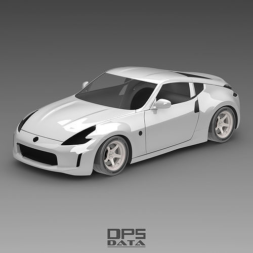 370Z Z34 Full Exterior Surface Model - 3D Laser-Scanned 3D model | CGTrader
