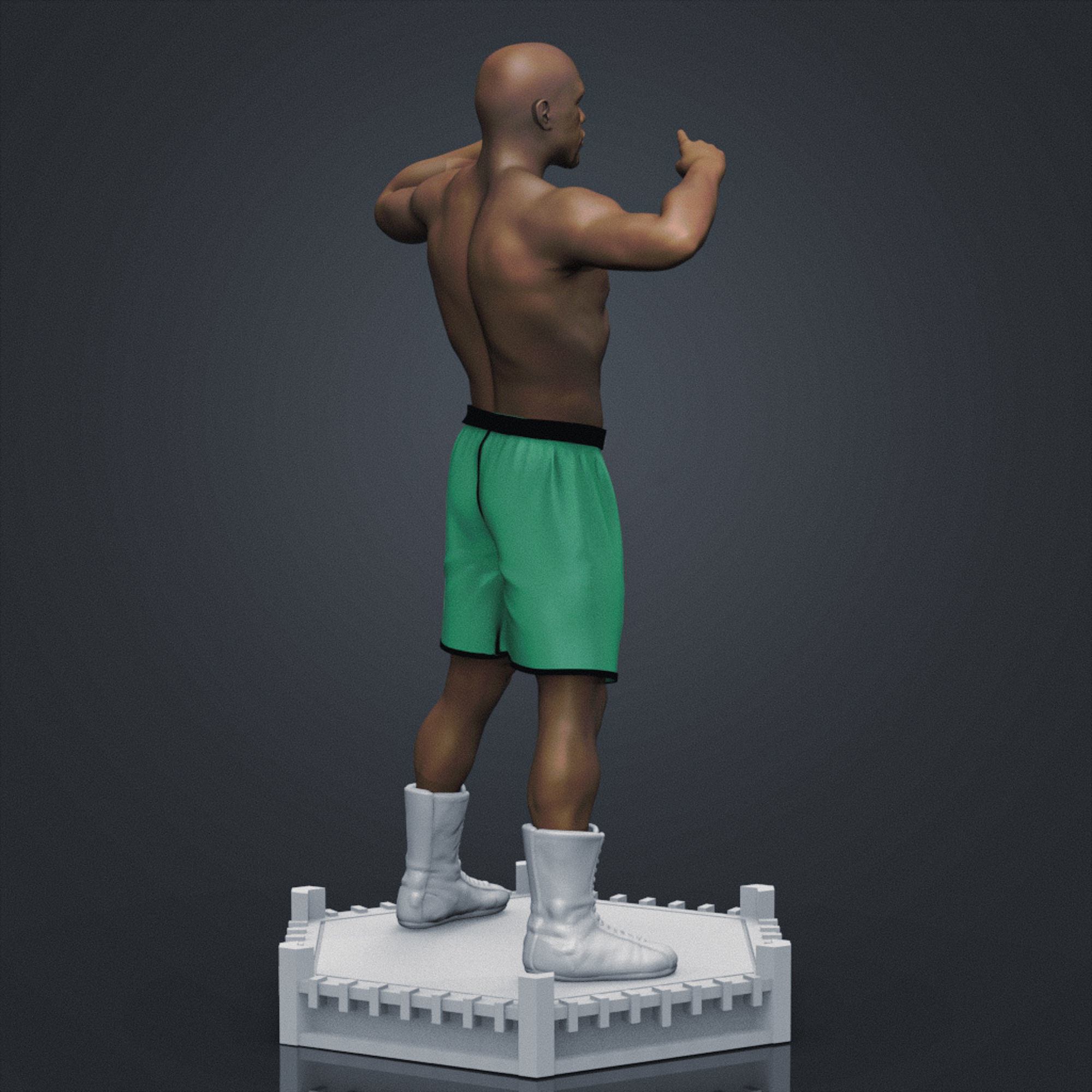 Floyd MayWeather 3D Printable 1 3D model 3D printable | CGTrader