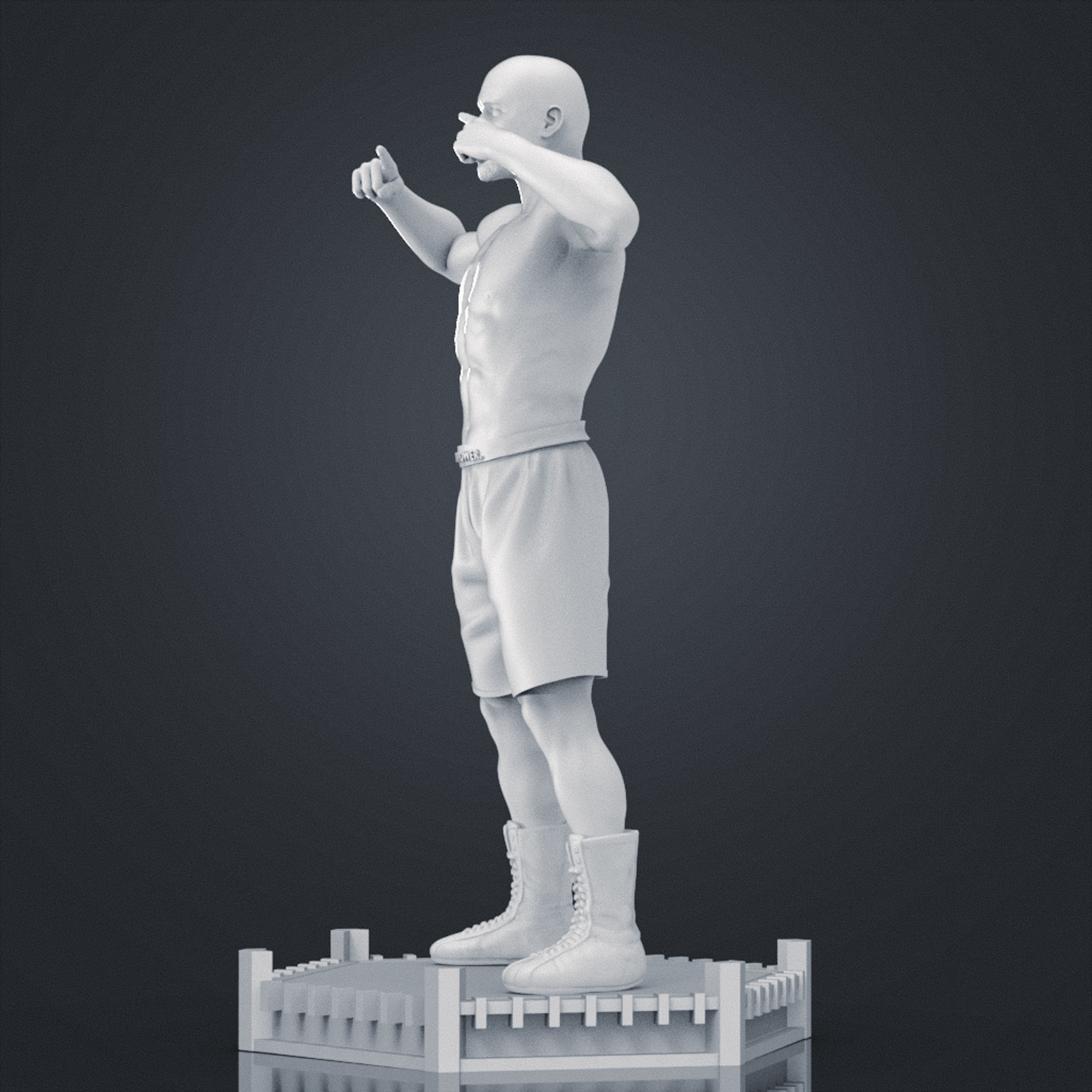 Floyd MayWeather 3D Printable 1 3D model 3D printable | CGTrader
