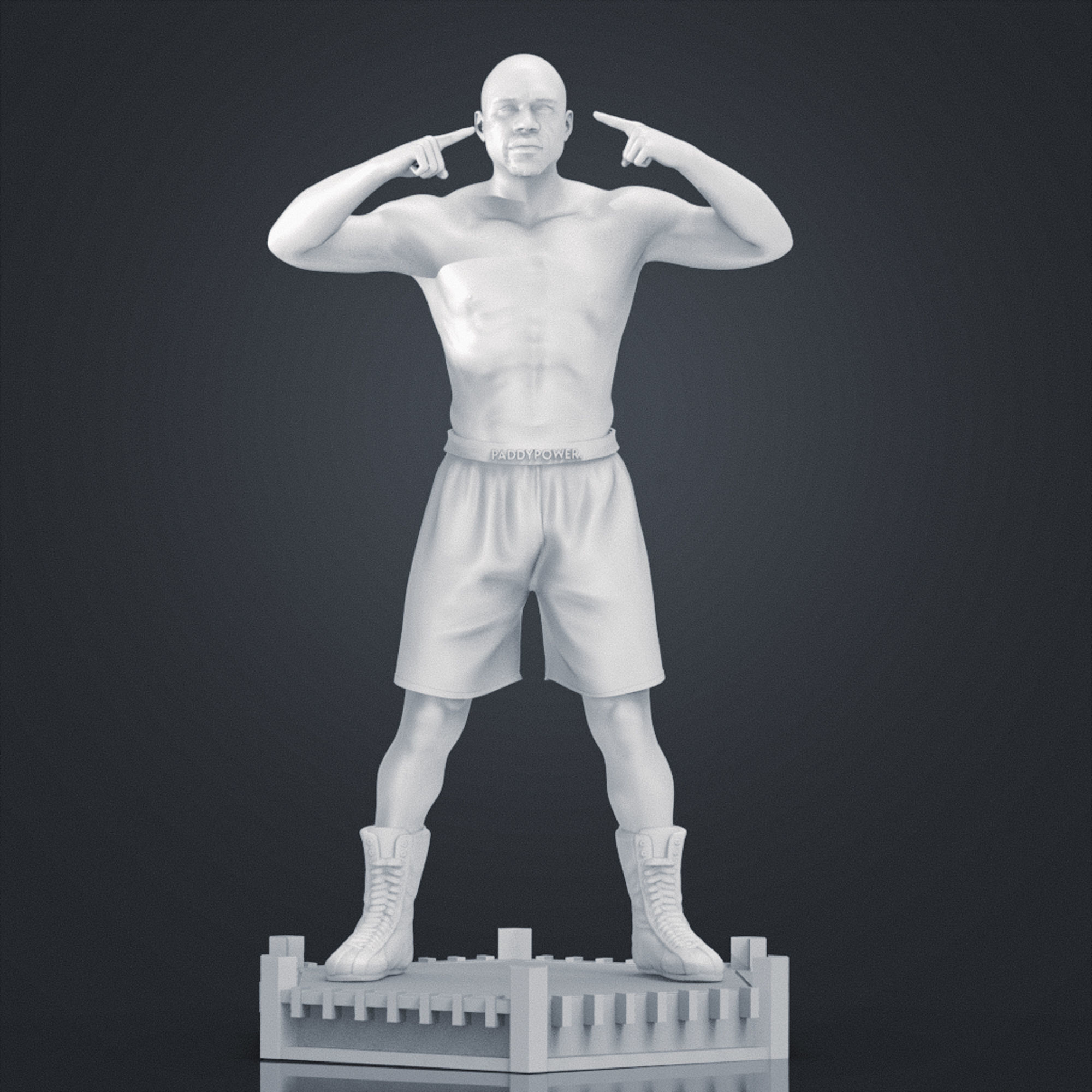Floyd MayWeather 3D Printable 1 3D model 3D printable | CGTrader