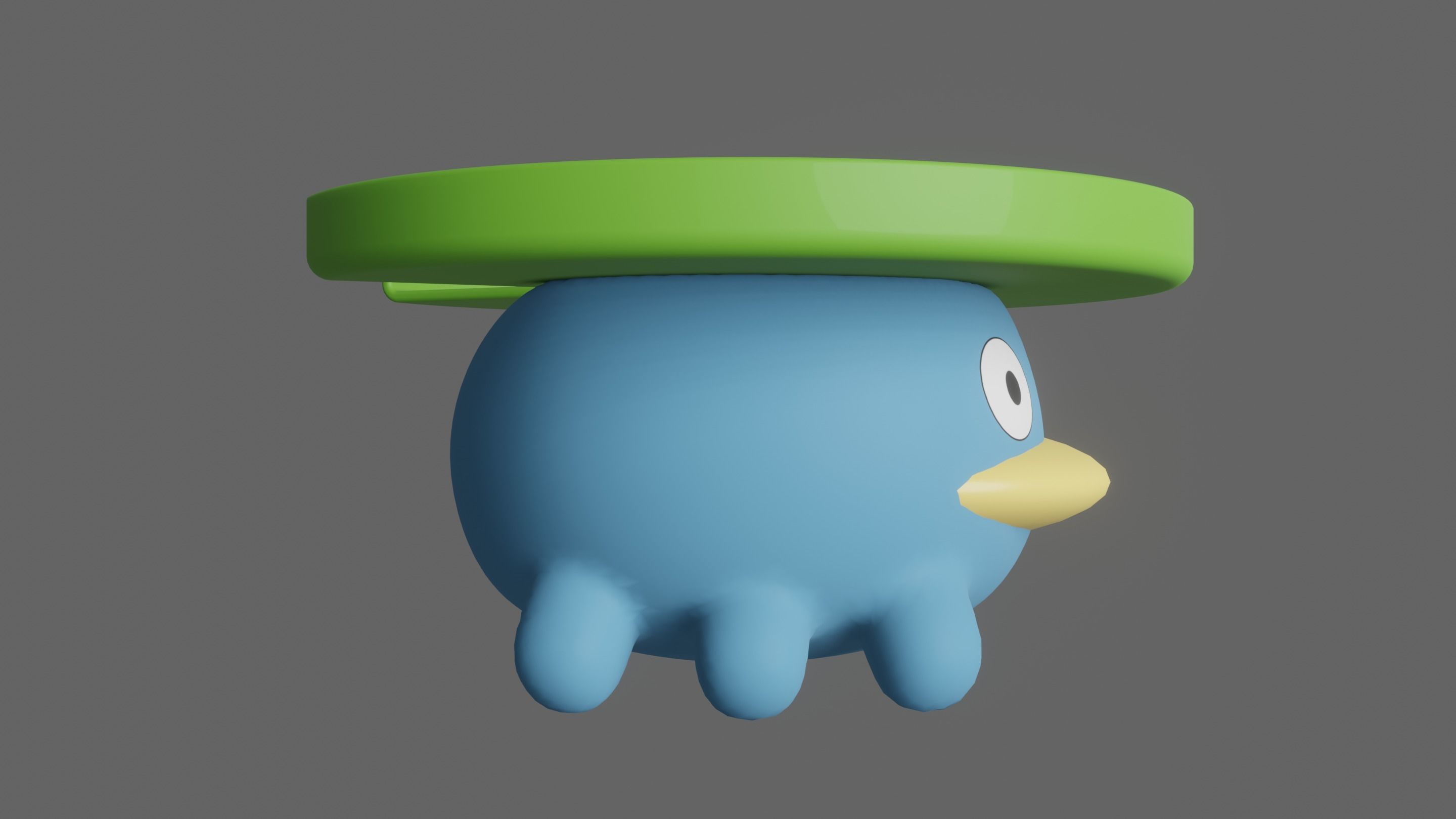 Pokemon Lotad 3D model rigged | CGTrader