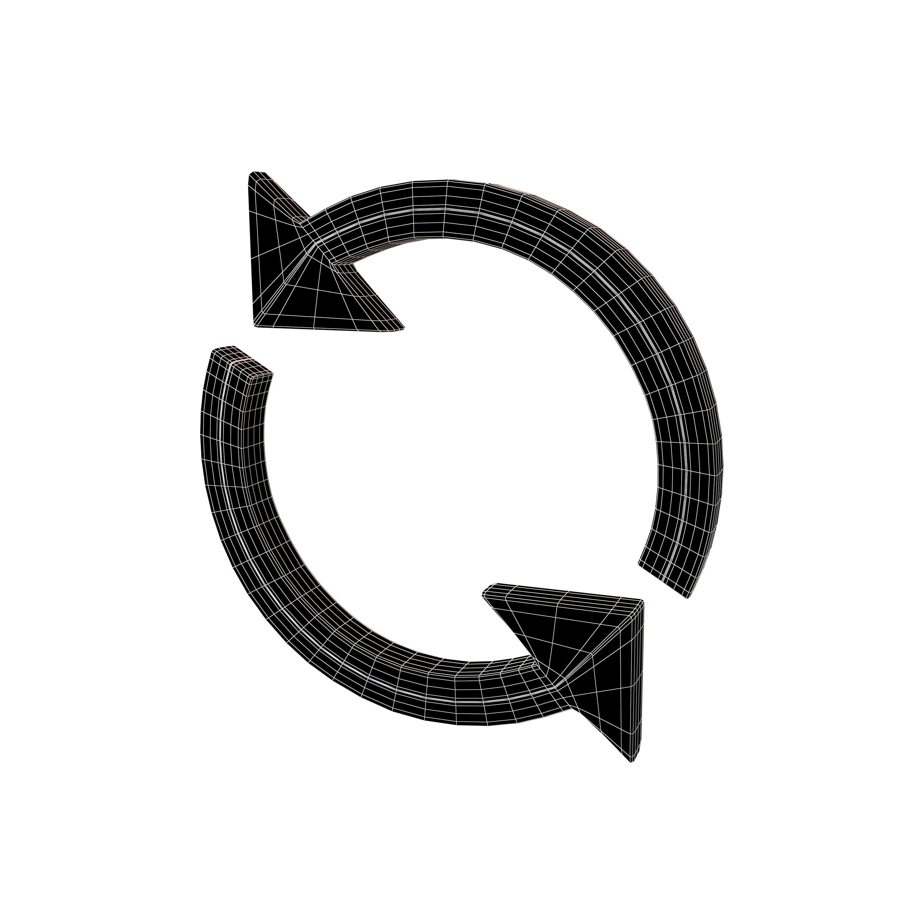 3D model Reload Symbol V2 001 VR / AR / low-poly | CGTrader