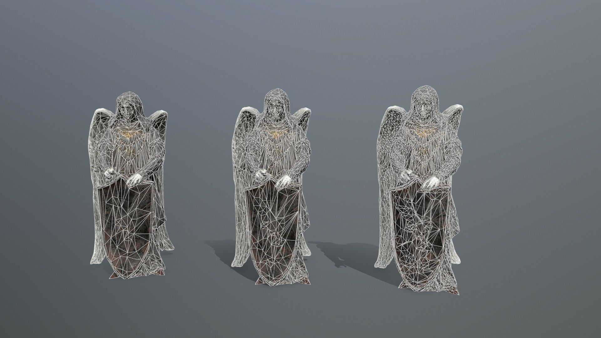 3D model Woman Angel VR / AR / low-poly | CGTrader