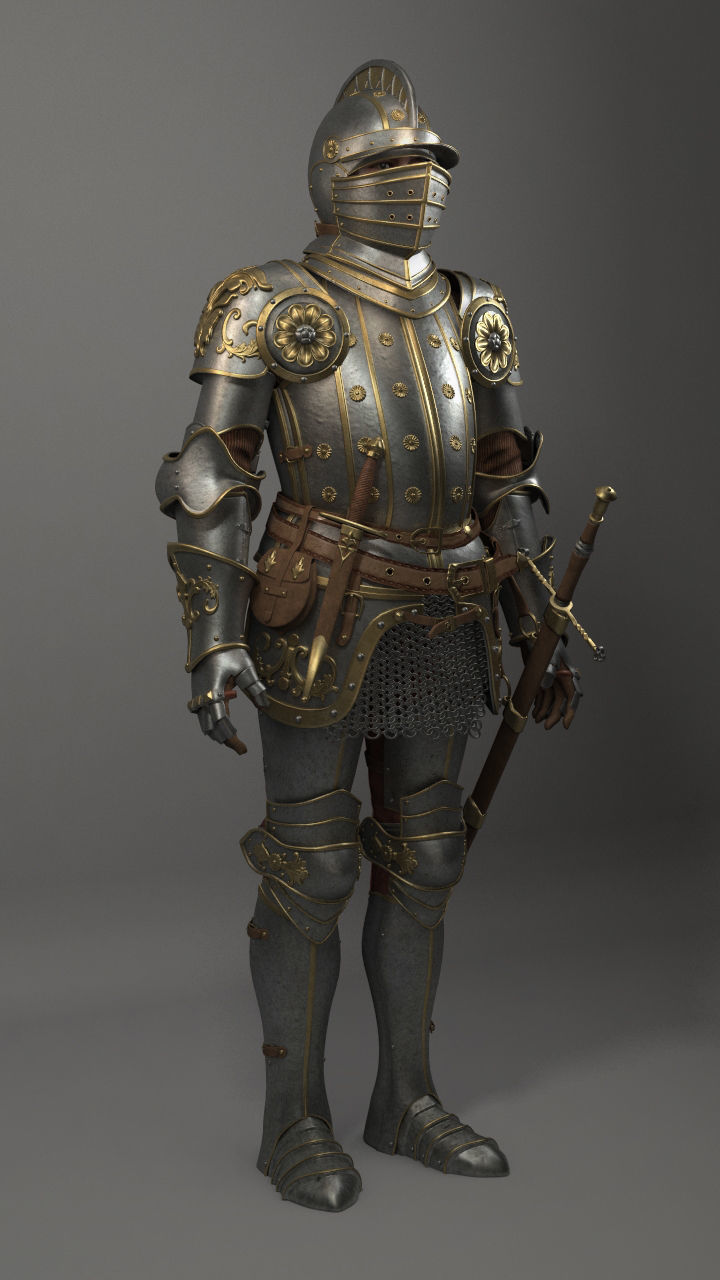 Knight 3D model | CGTrader