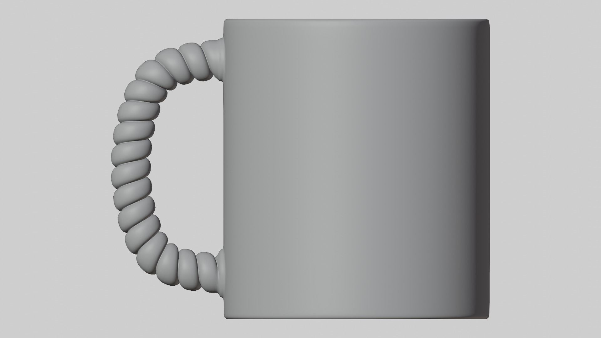 Coffee Cup Rope Joke 3D model | CGTrader