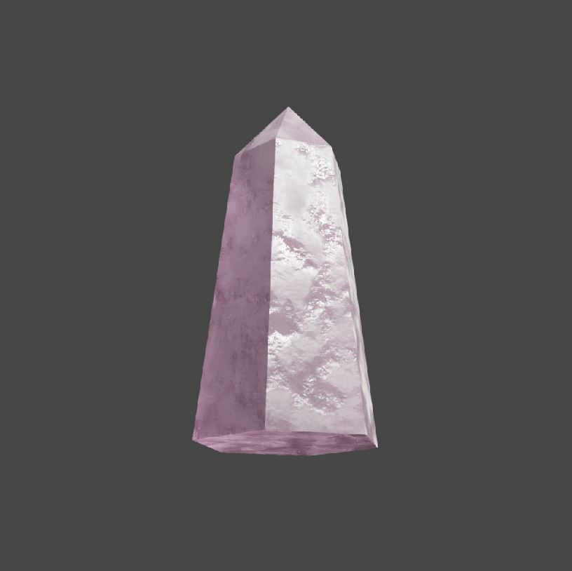 Rough Obelisk Gem 3D model | CGTrader