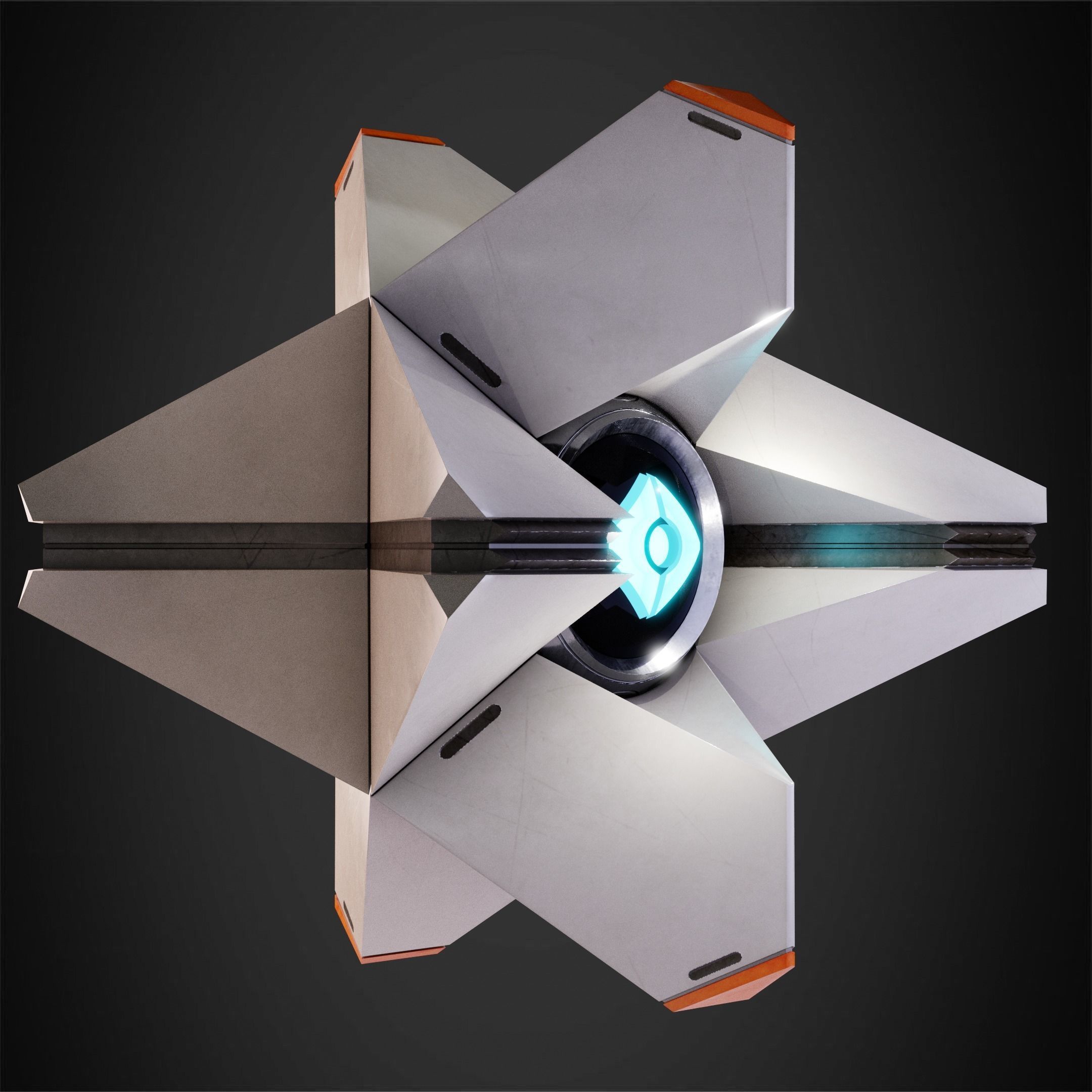 Destiny Ghost for Cosplay 3D model 3D printable | CGTrader