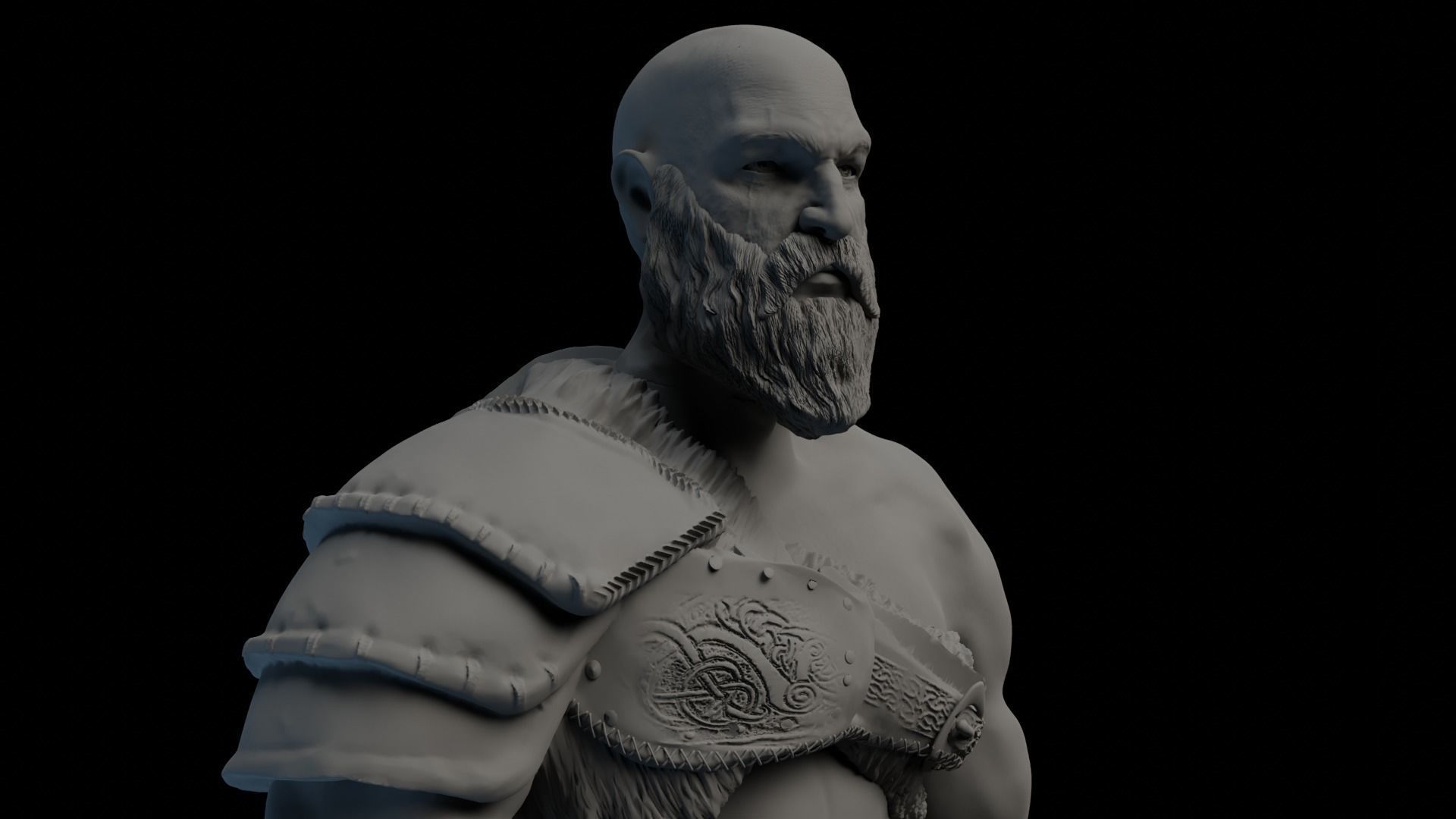 Kratos 3D Model 3D model 3D printable | CGTrader