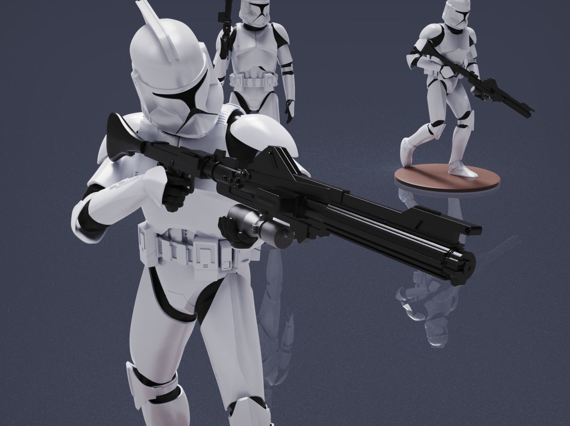 Star Wars Legion Clone Trooper Pack 2 3D model 3D printable | CGTrader