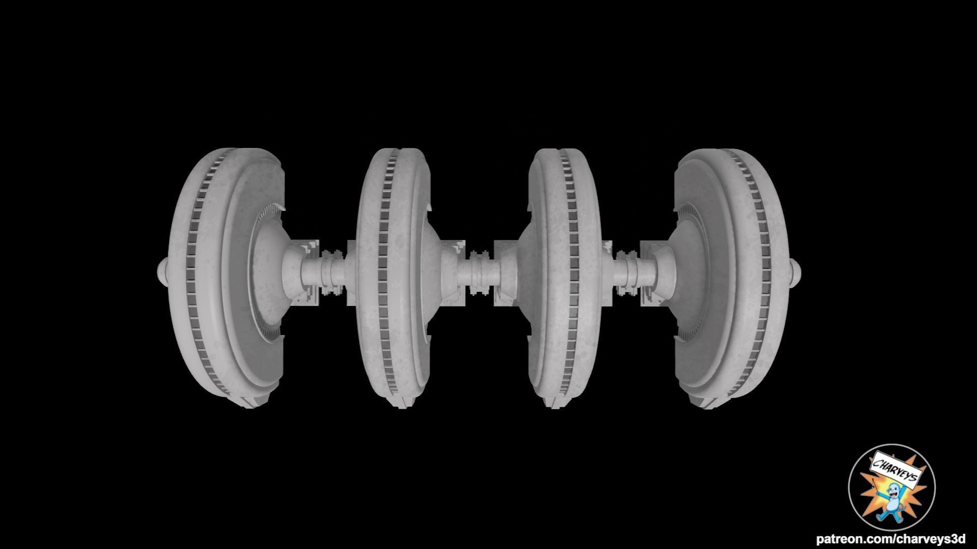 Star Wars Hoth Echo Base Power Generators for action figures 3D model ...