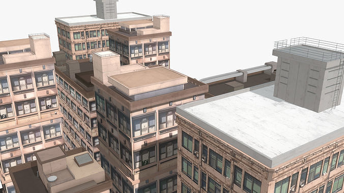 3D model Anime Building VR / AR / low-poly | CGTrader