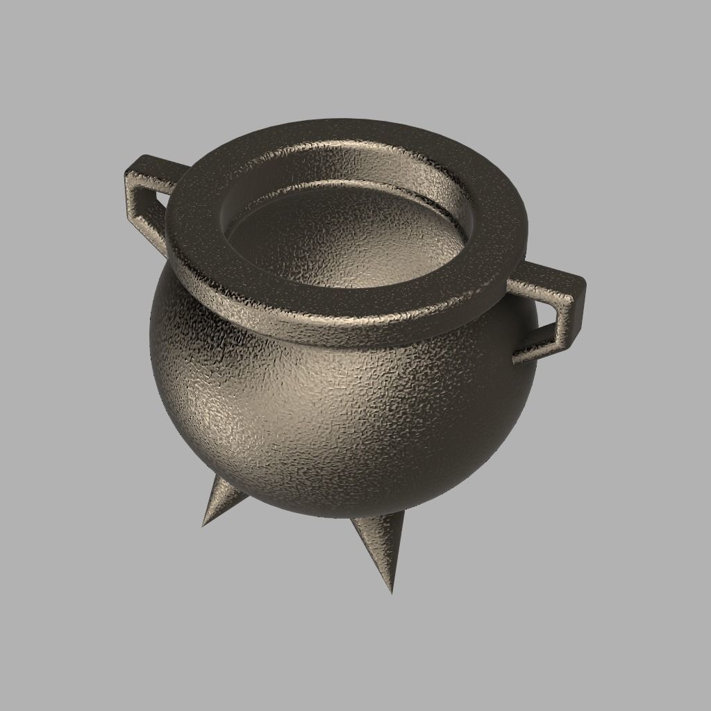 Genshin Impact Mora Coin Storage Container crucible 3D model 3D printable | CGTrader