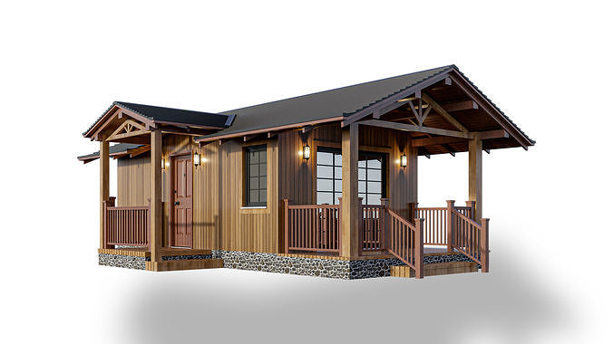 tiny house 3D model | CGTrader