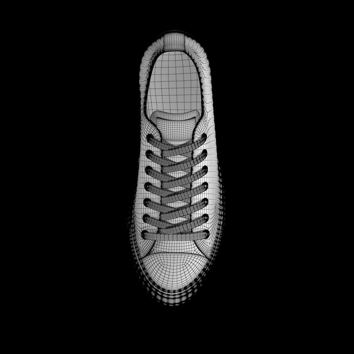 Converse Shoes - All Star Classic - Red - High Quality 3D Model 3D ...