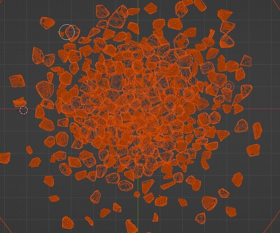 shatter animation 3D model animated rigged | CGTrader