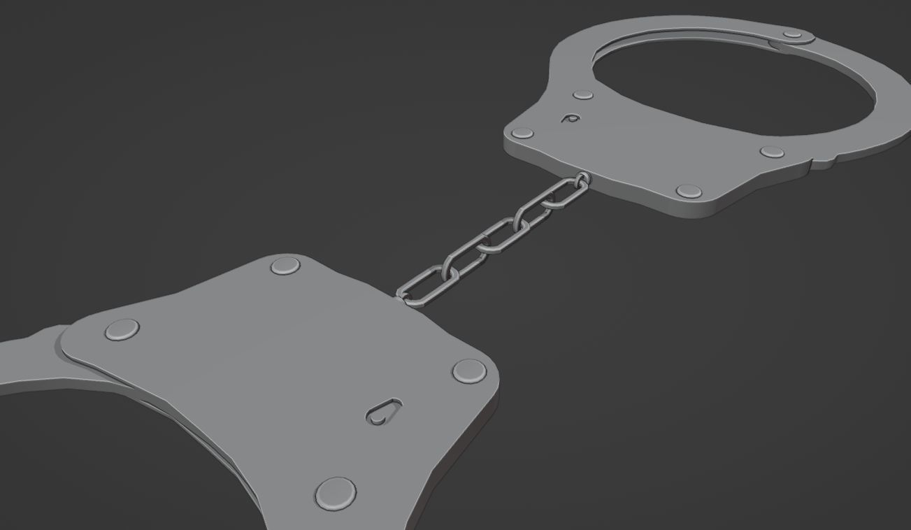3D model Handcuffs VR / AR / low-poly | CGTrader