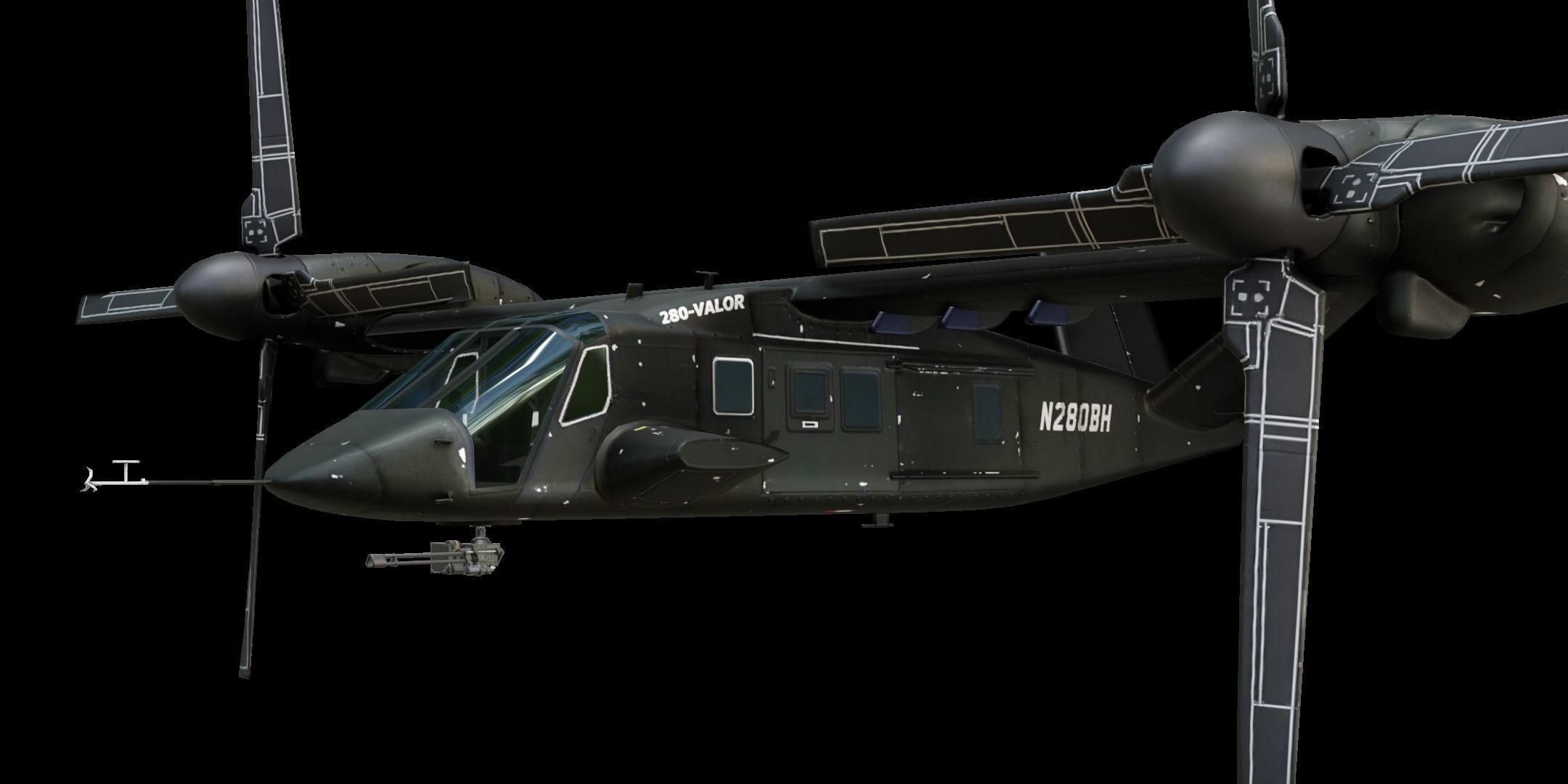 3D model Bell V-280 Valor VR / AR / low-poly | CGTrader