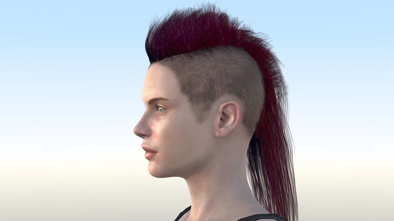 3D model Katherine Adams VR / AR / low-poly | CGTrader