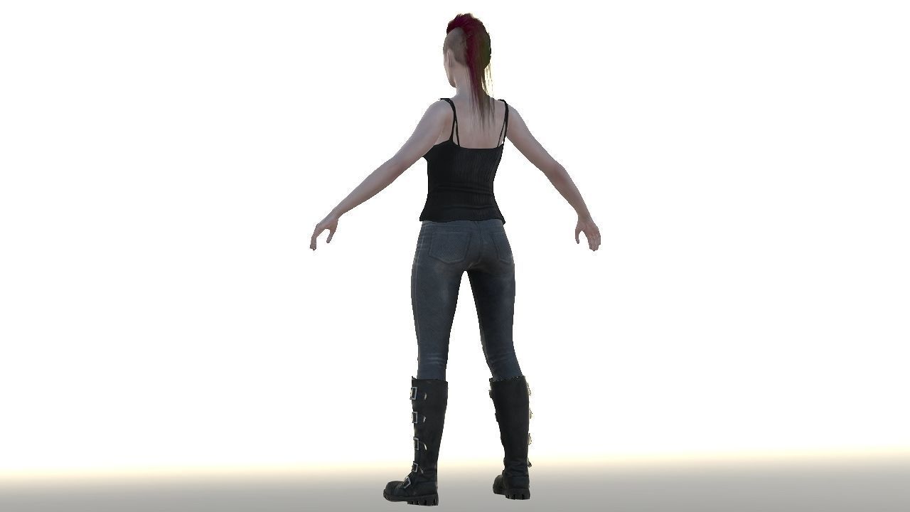 3D model Katherine Adams VR / AR / low-poly | CGTrader