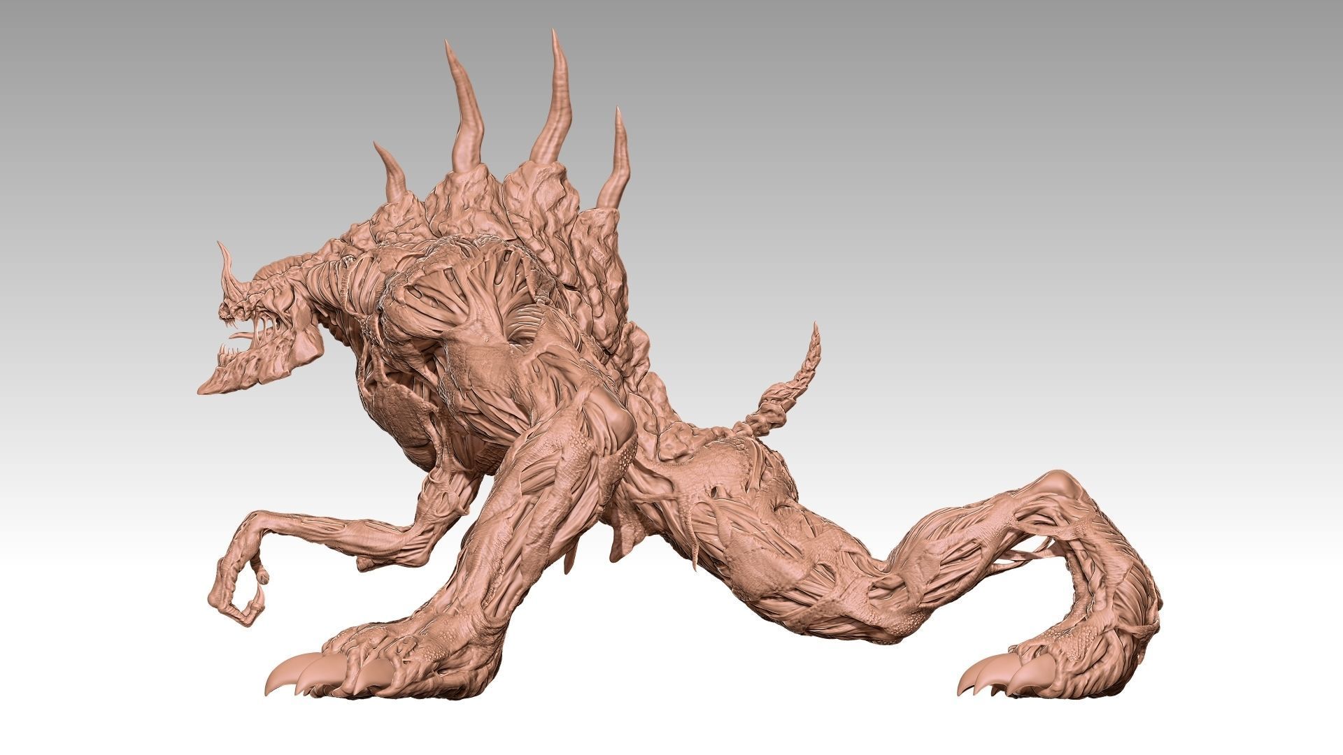 Creature Concept 3D model | CGTrader
