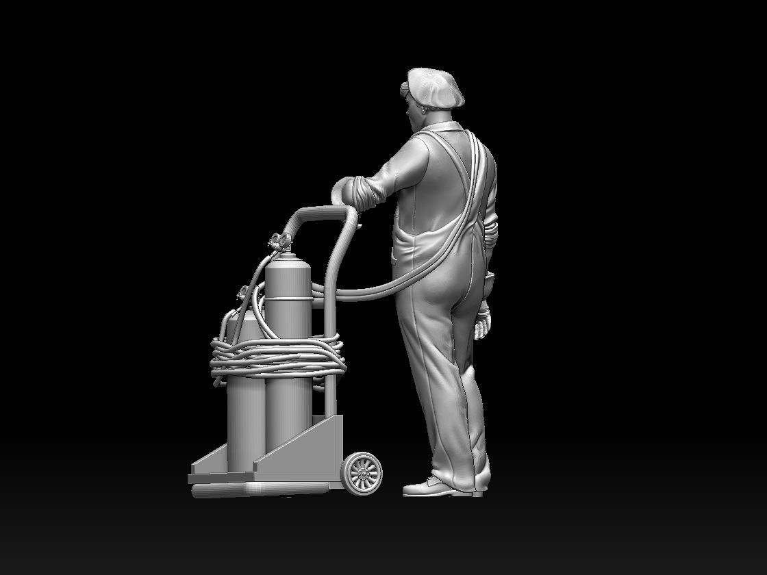 WELDER 3D model 3D printable | CGTrader