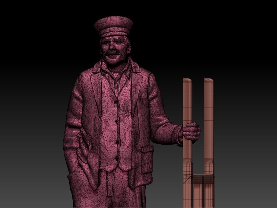 porter 3D model 3D printable | CGTrader