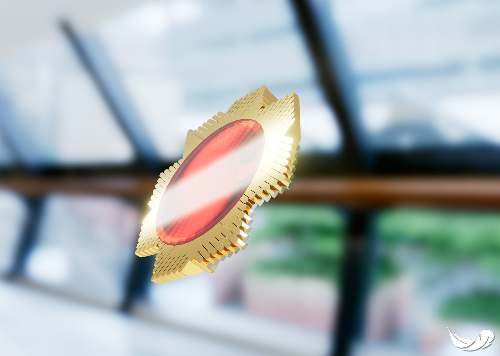 Star Trek Combadge Admiral 3D model 3D printable | CGTrader