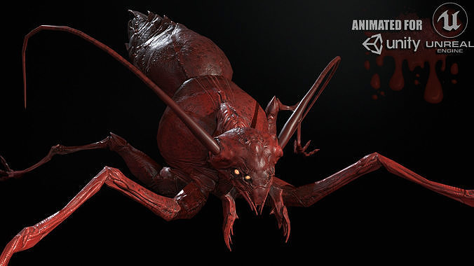 3D model Cockroach1 VR / AR / low-poly | CGTrader