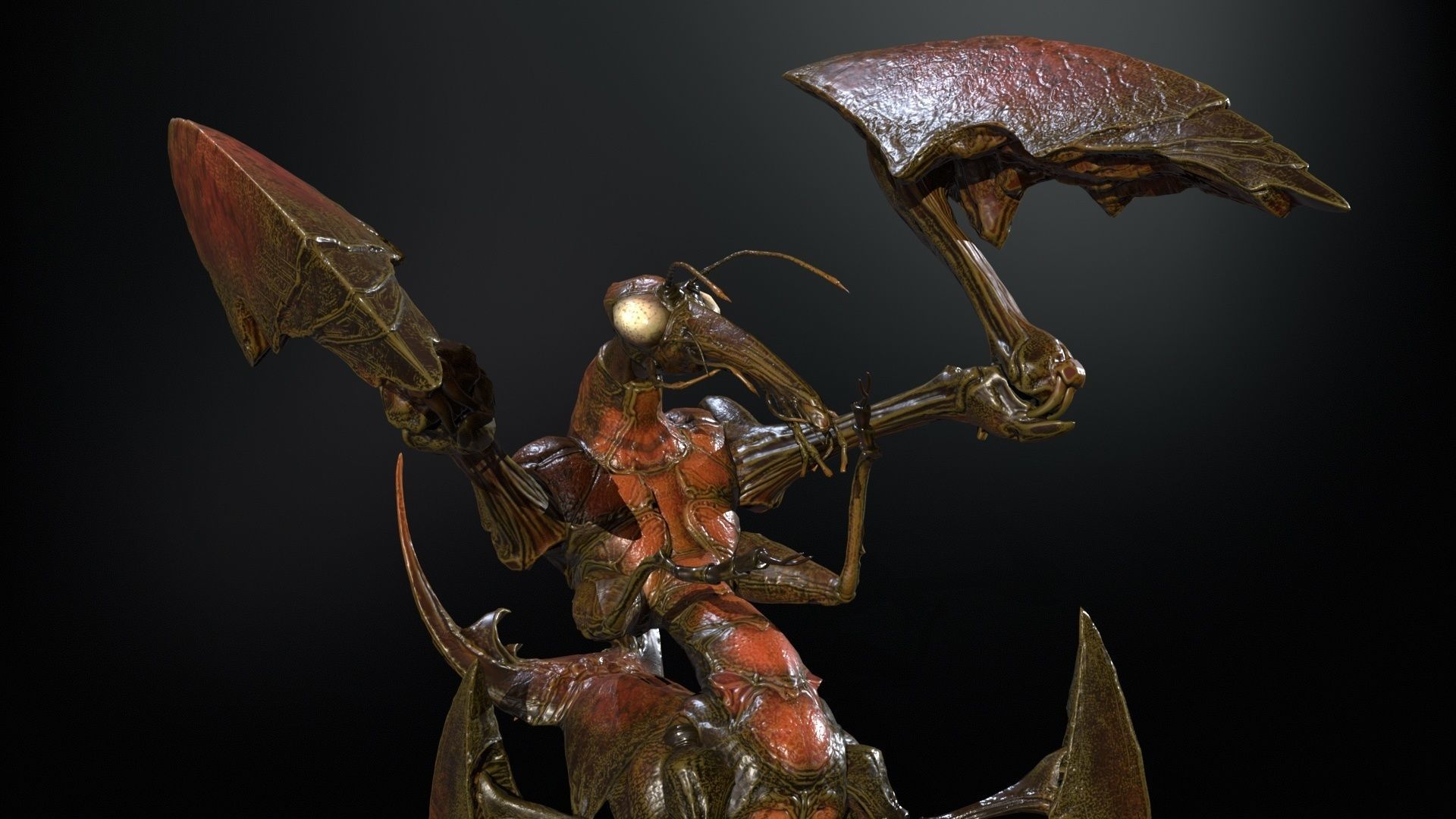 3D model Bogomol VR / AR / low-poly | CGTrader