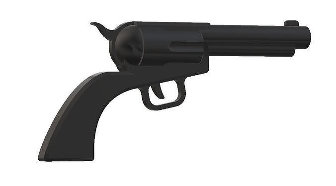 hand gun 3D model | CGTrader