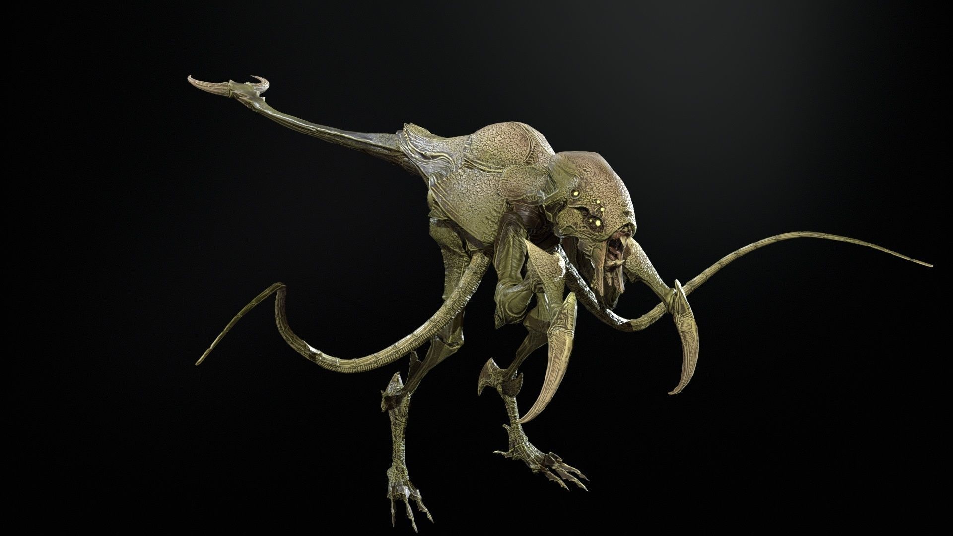 3D model Raptor VR / AR / low-poly | CGTrader