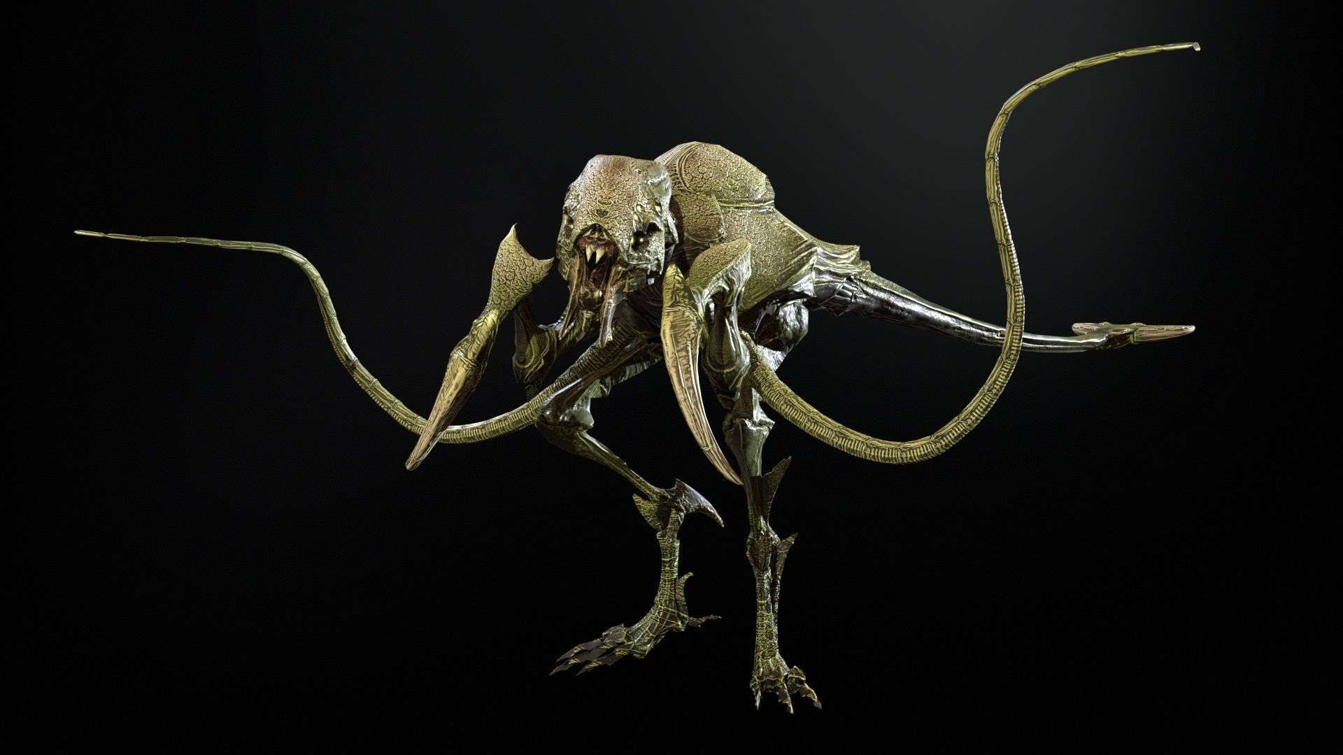 3D model Raptor VR / AR / low-poly | CGTrader