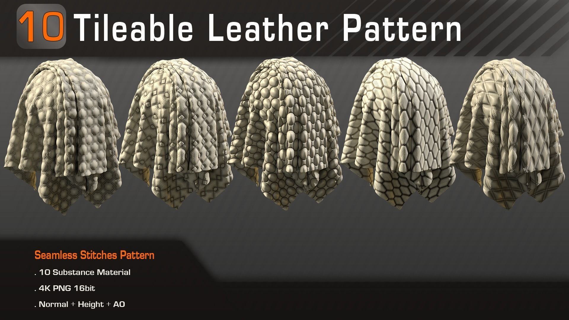 Tileable Laether Pattern Texture | CGTrader