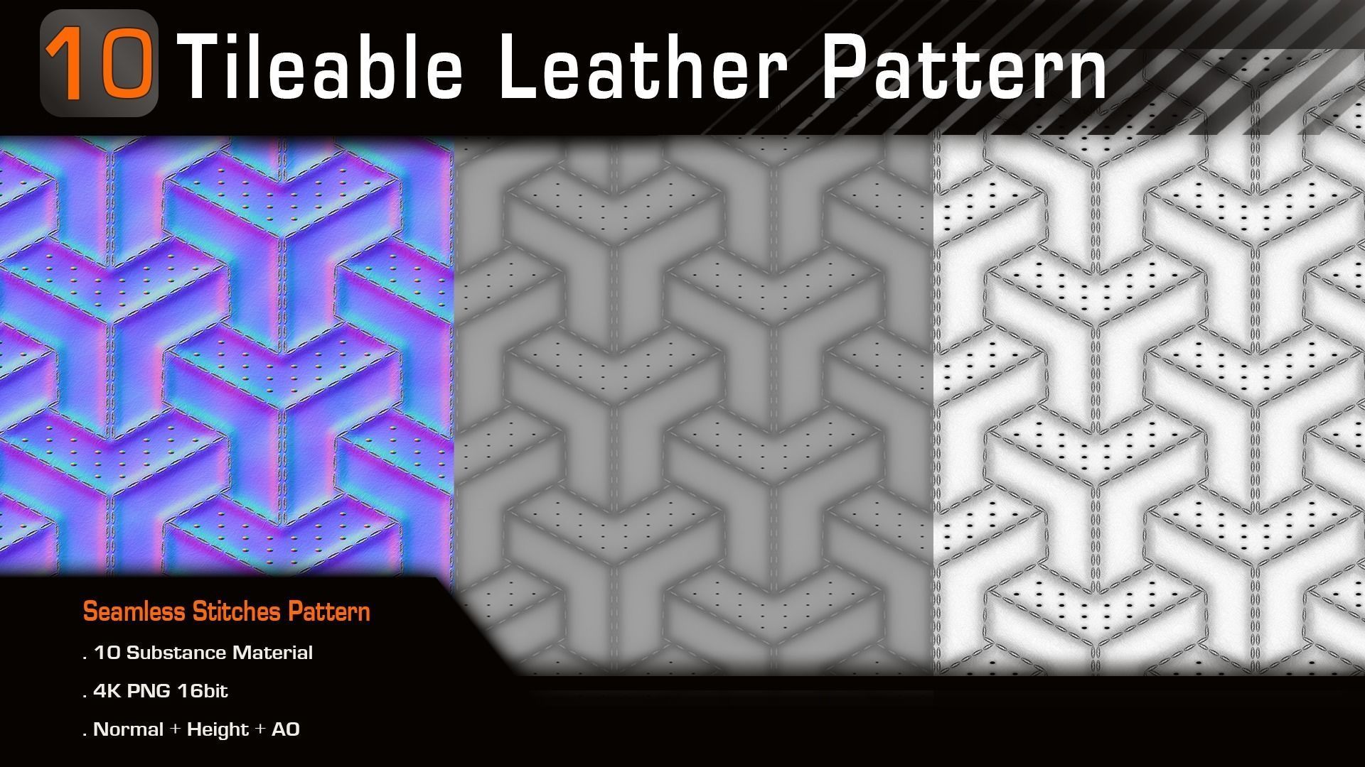 Tileable Laether Pattern Texture | CGTrader