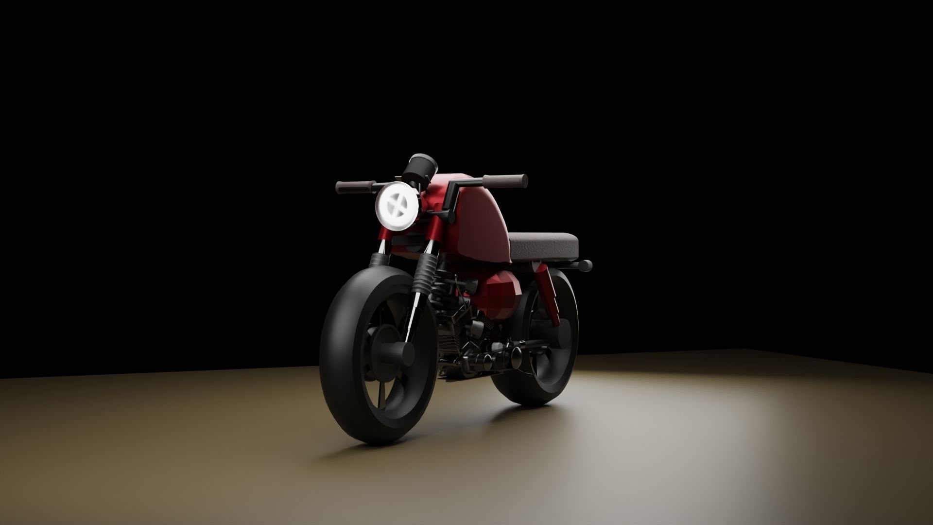 Cafe Racer v08 high quality 3d model free 3D model | CGTrader
