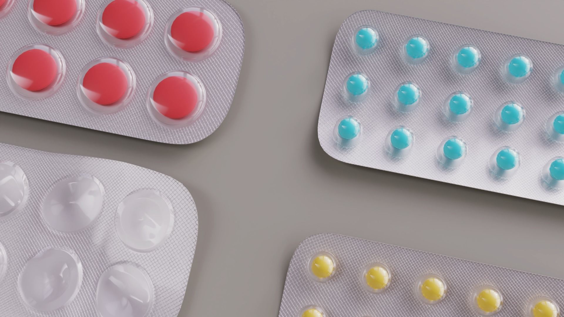 Medicine Strip 3D model | CGTrader